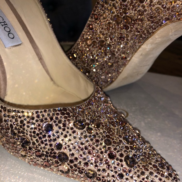 Jimmy Choo | Shoes | Jimmy Choo Romy 0 41 Ballet Pink Mix | Poshmark